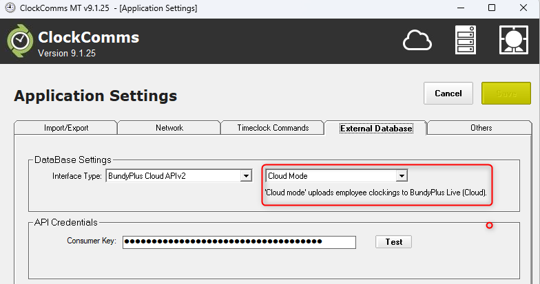 Determine ClockComms API Mode – BundyPlus Help Centre
