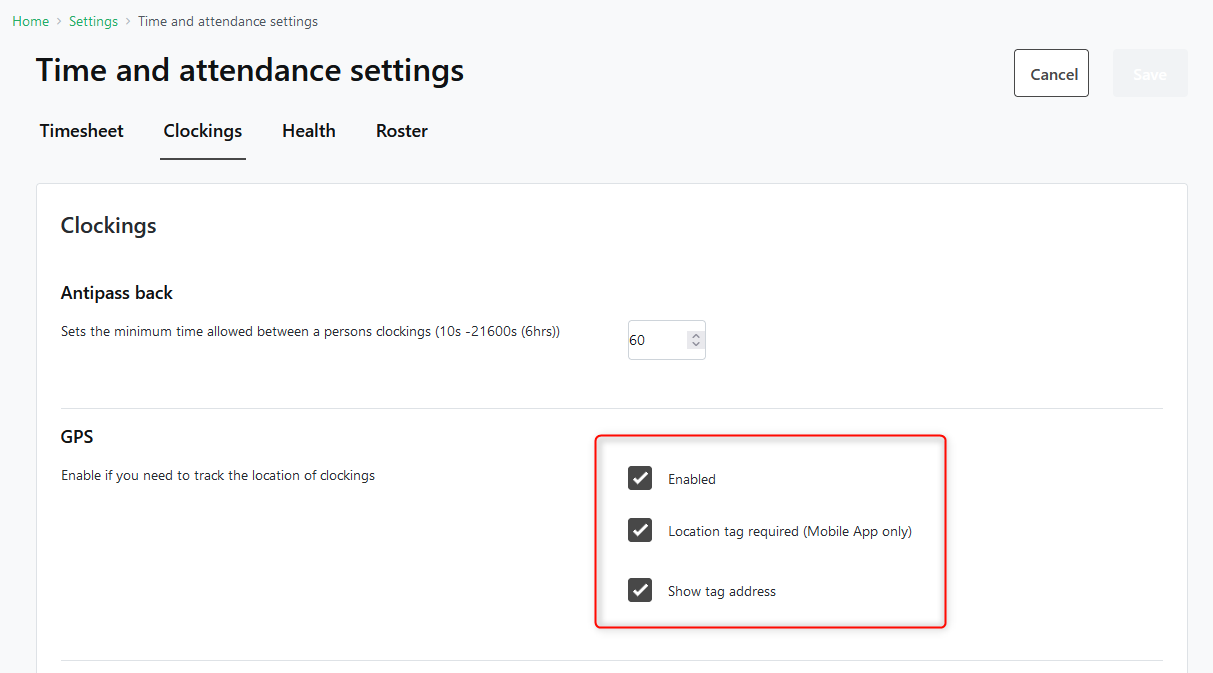 How to Configure GPS tracking on Clockings – BundyPlus Help Centre